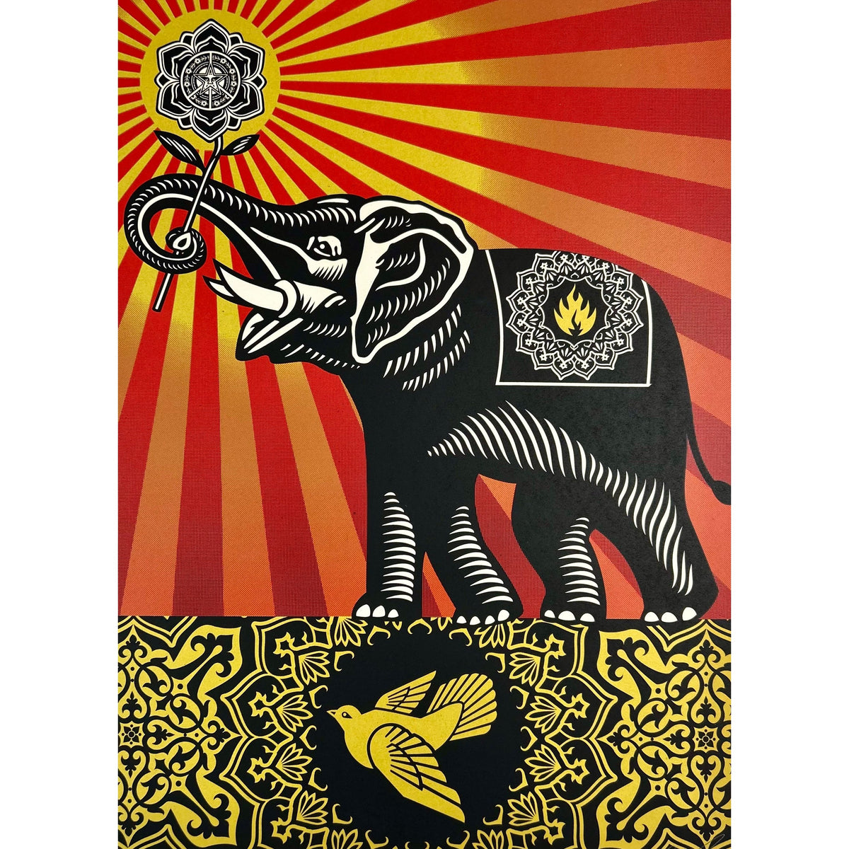 SHEPARD FAIREY (OBEY GIANT) - 2009 - OBEY ELEPHANT – Galerie Façade