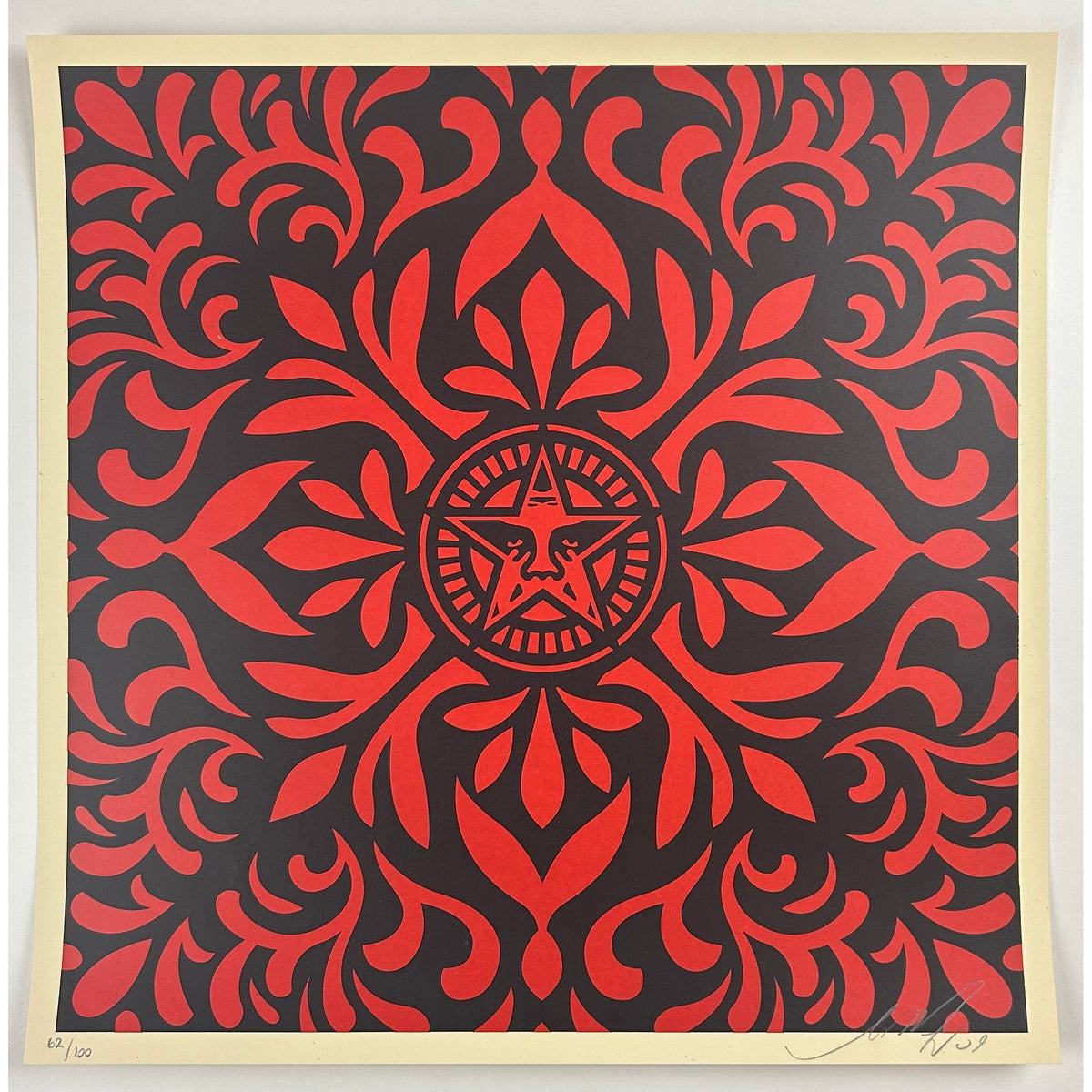 SHEPARD FAIREY (OBEY GIANT) - 2009 - JAPANESE FABRIC PATTERN SET ...