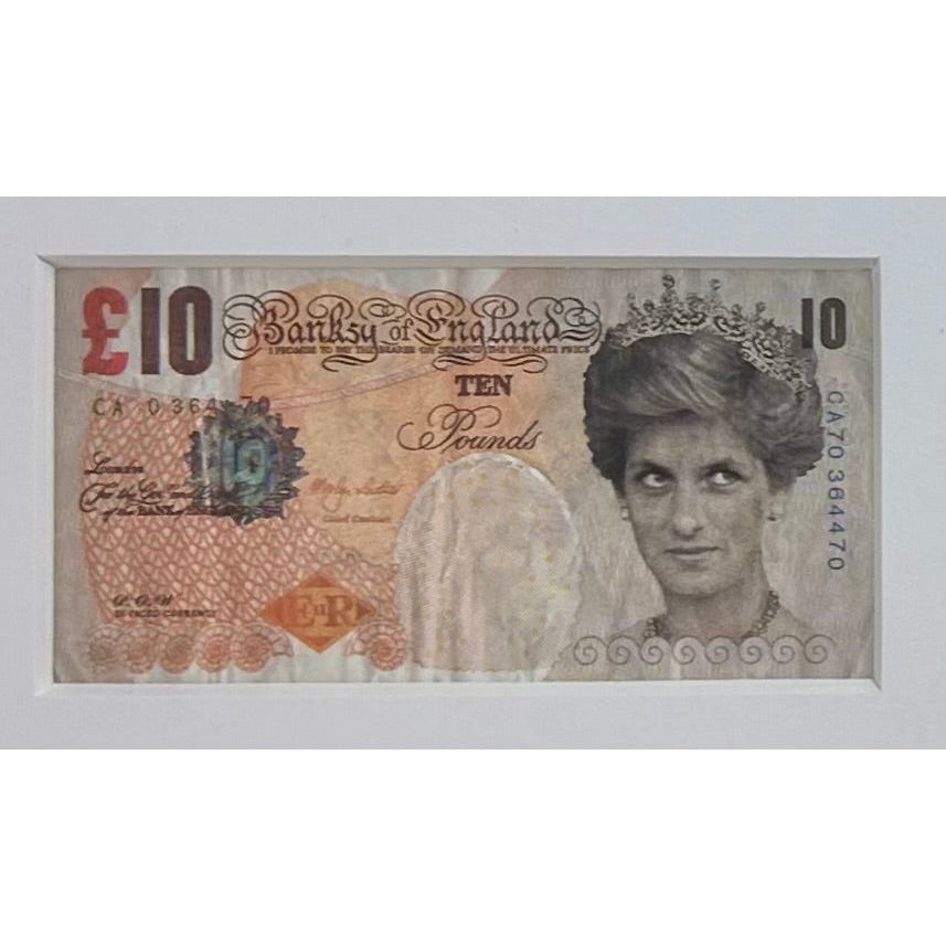 BANKSY - 2004 - DI-FACED TENNER (£10 POUND NOTE) – Galerie Façade